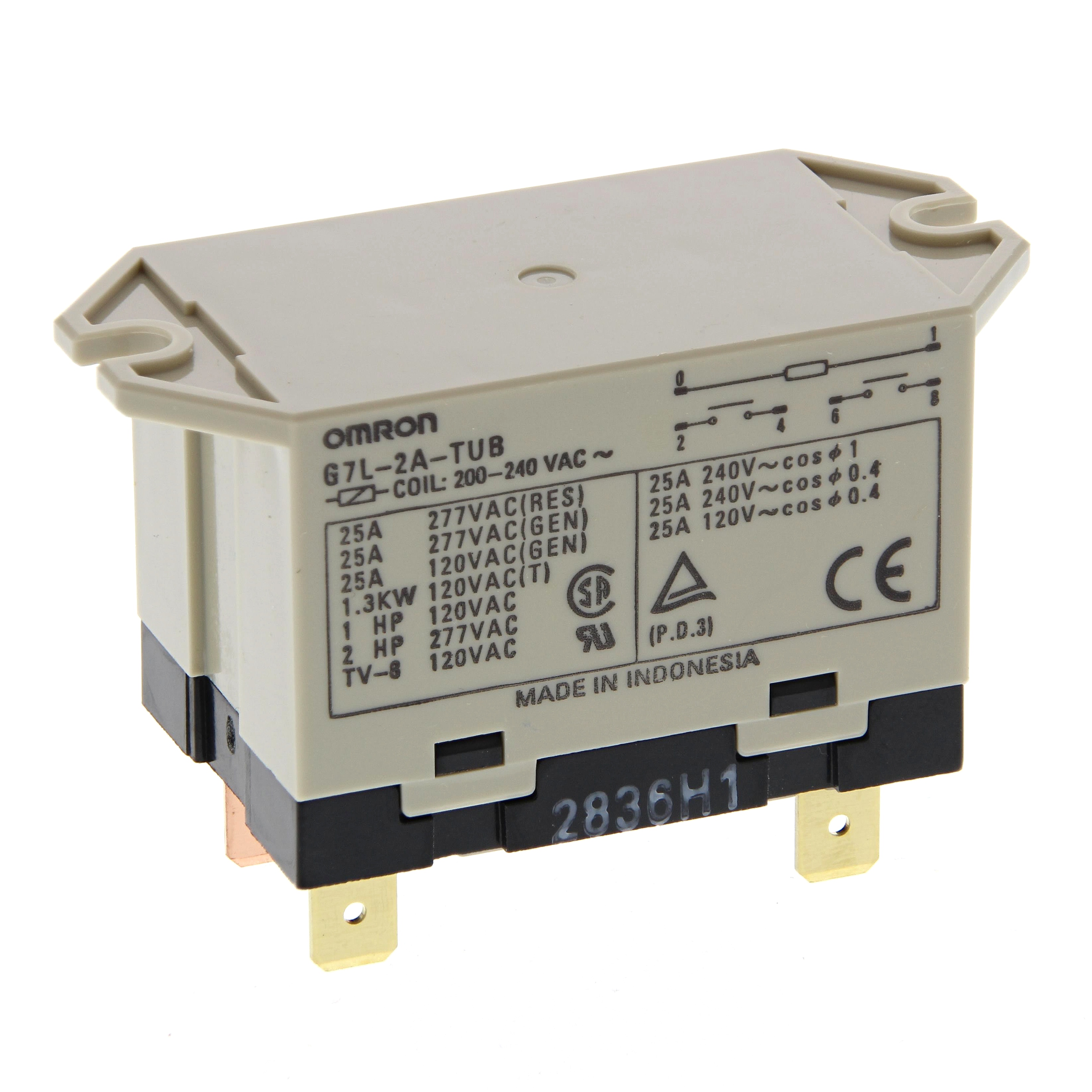 Products Relay, plug-in, 14-pin, 4PDT, 10 A, 24 VAC - Control ...