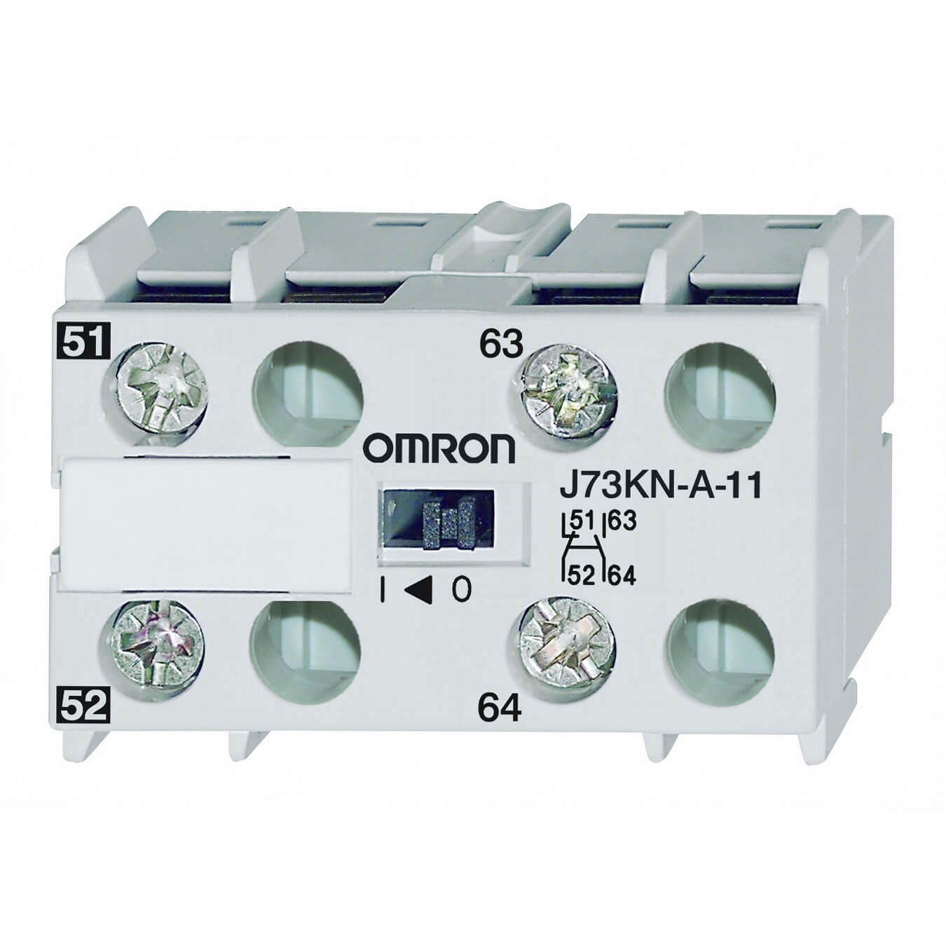 Omron Low Voltage Switchgear Auxiliary contacts, 2-pole, 2B for J7KNA ...