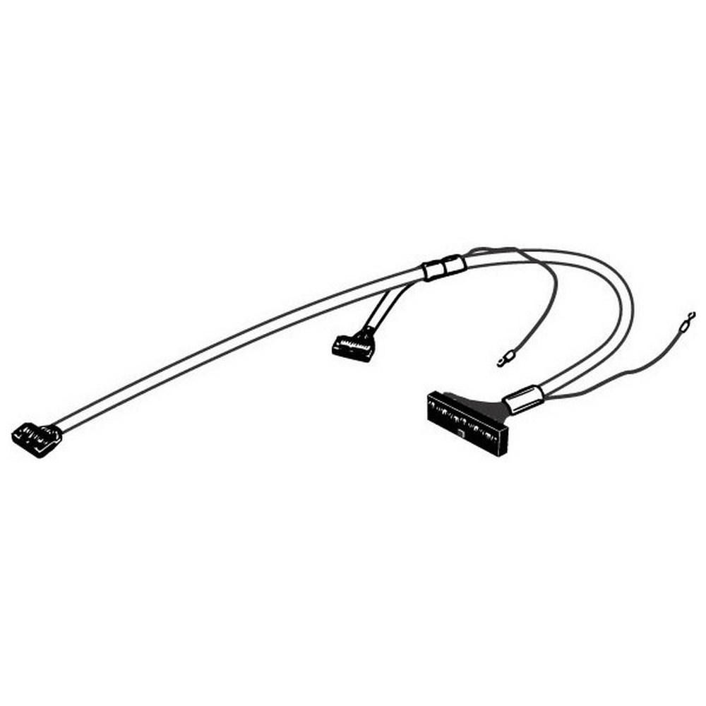 I/O connection cable, MIL40 to 2 x MIL20, 3 m, cross-wired - Control ...