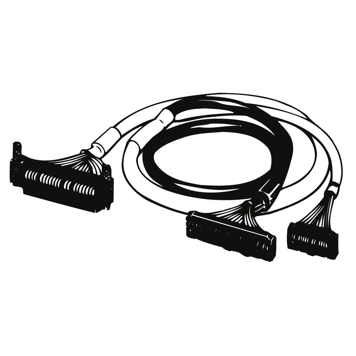 Omron Programmable Controllers I/O connection cable, unshielded, FCN56 ...